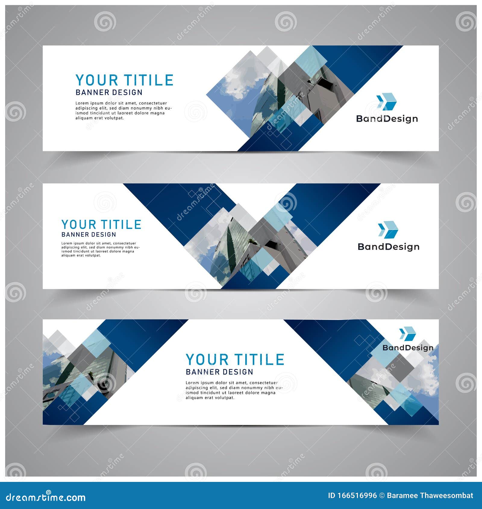 Abstract Header Banner Design Vector. Stock Vector - Illustration of ...