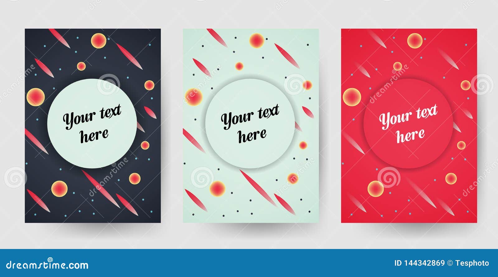 Banner Design. Colored Template for Promotion. Vector Illustration ...