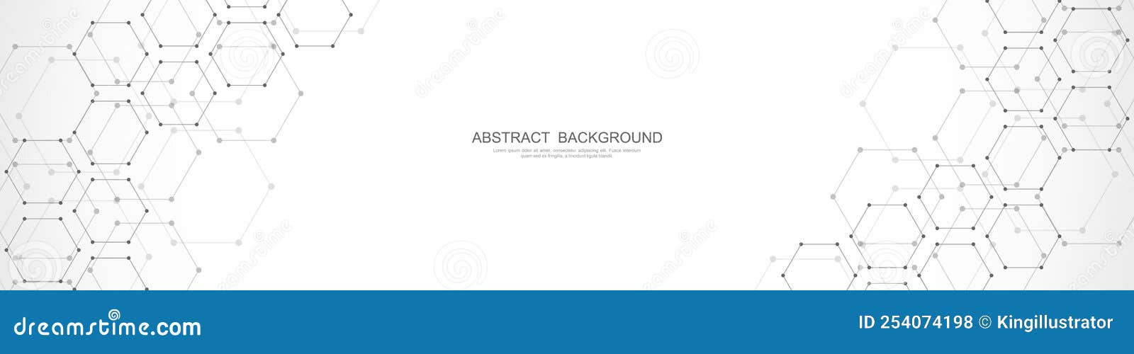 Banner Design Template or Website Header. Abstract Background with ...