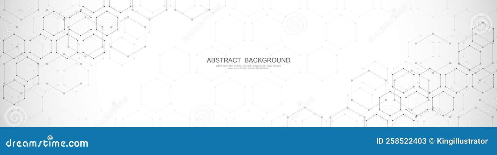 Banner Design Template or Website Header. Abstract Background with ...