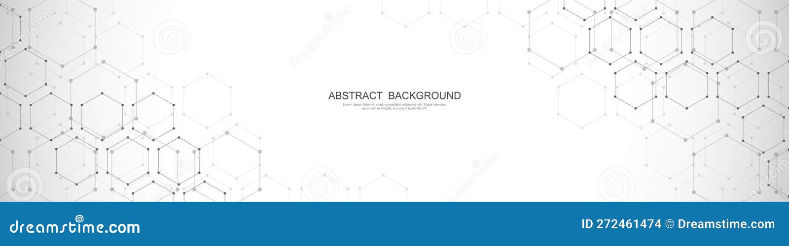 Banner Design Template or Website Header. Abstract Background with ...