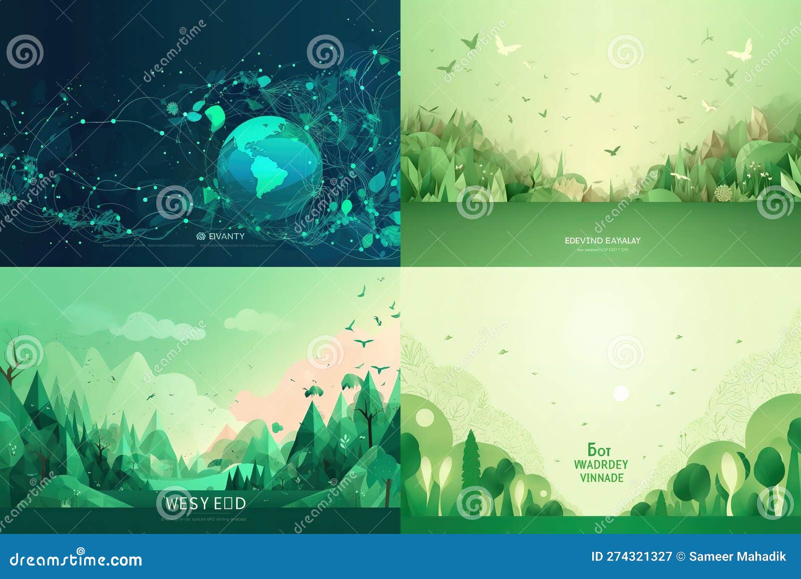 Banner Design for World Environment Day, Earth Day, Eco Friendly and ...