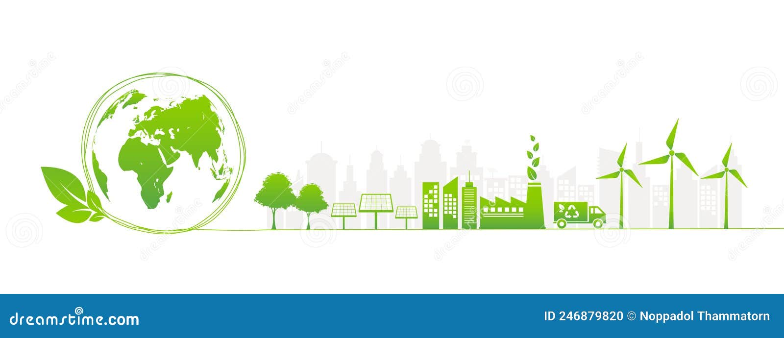 Banner Design for World Environment Day, Earth Day , Eco Friendly and ...