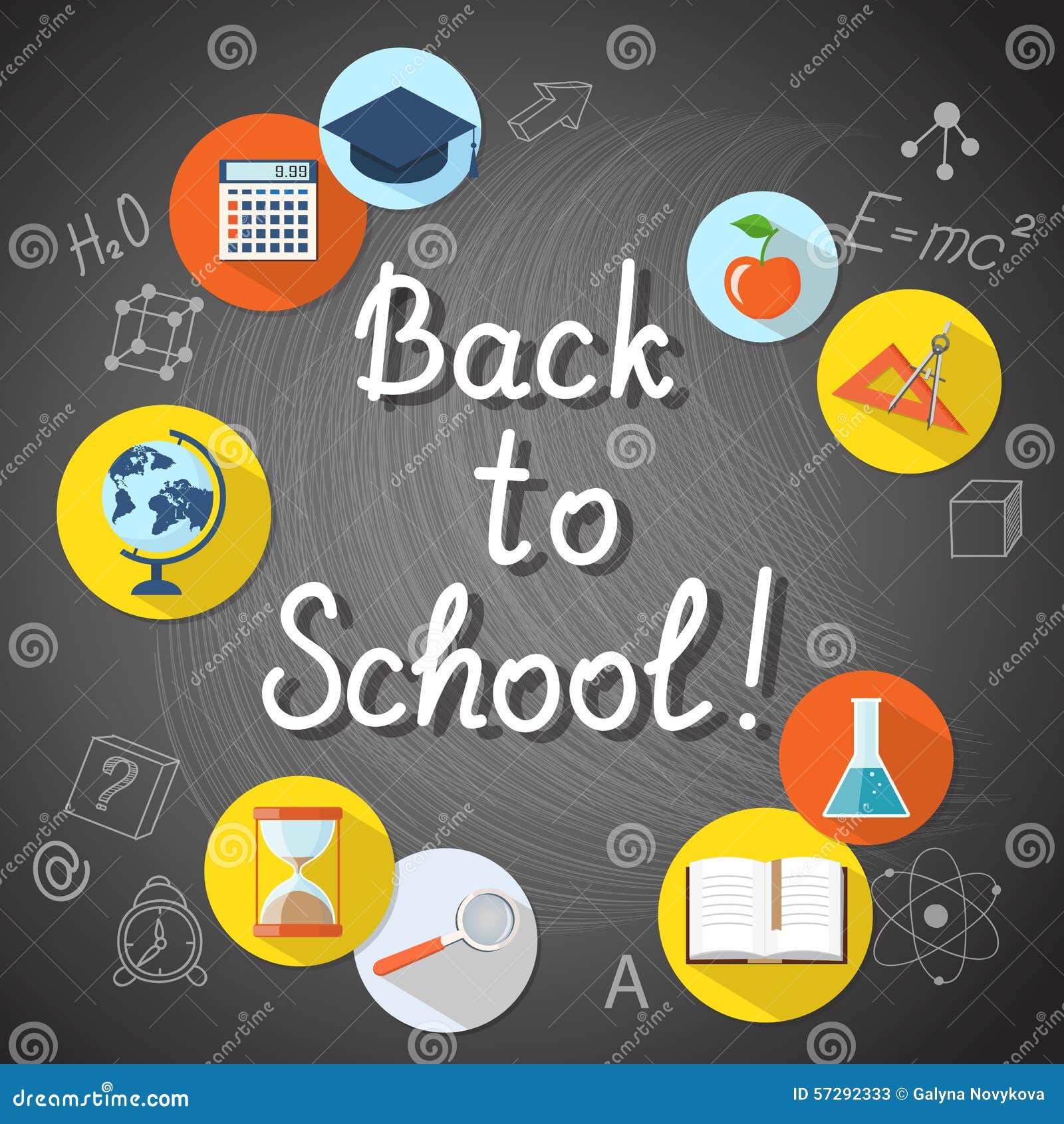 Banner for education stock vector. Illustration of education - 57292333