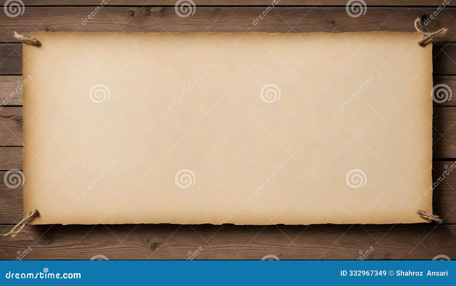 Banner with a Faded Vintage Paper Texture Stock Illustration ...