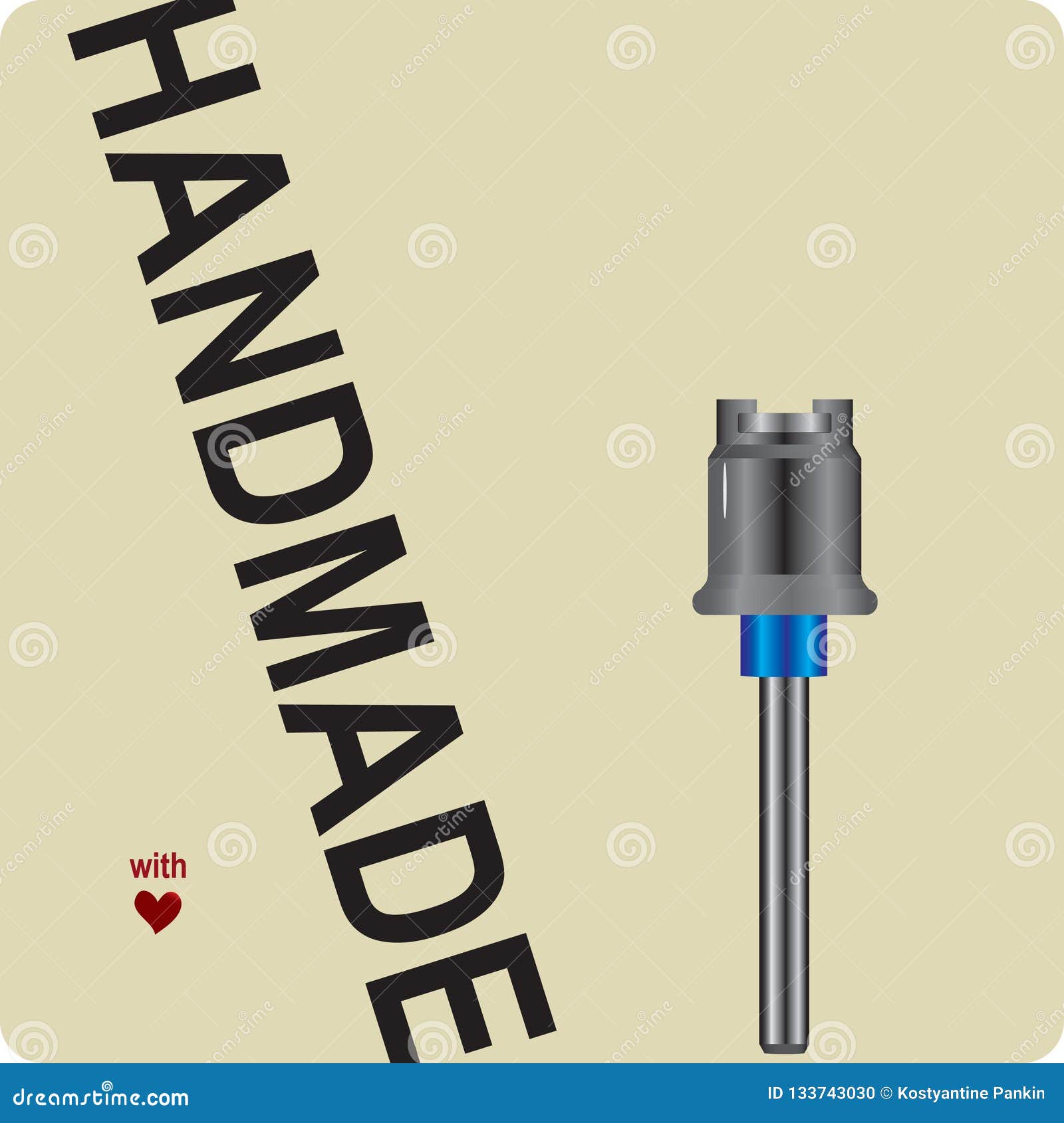 Abrasive Tools And Fasteners Cartoon Vector | CartoonDealer.com #69497307