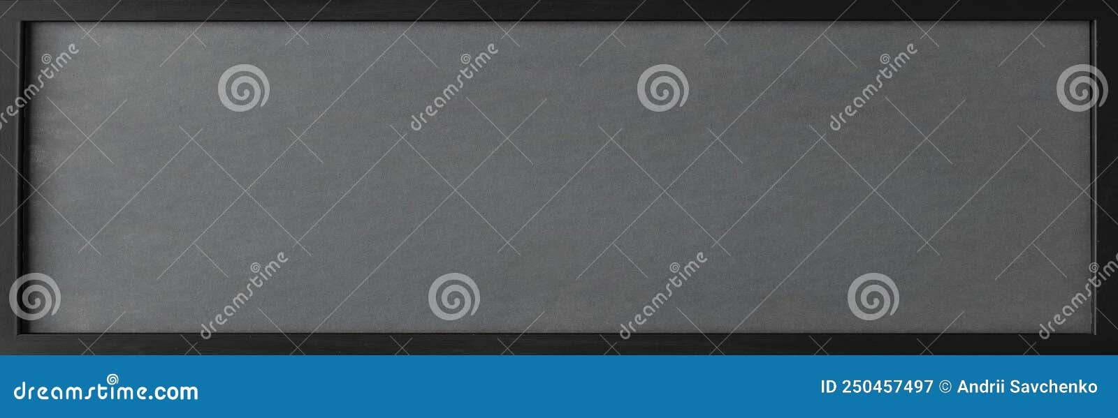 Banner of Grey Background with Frame. Menu Board Stock Image - Image of ...