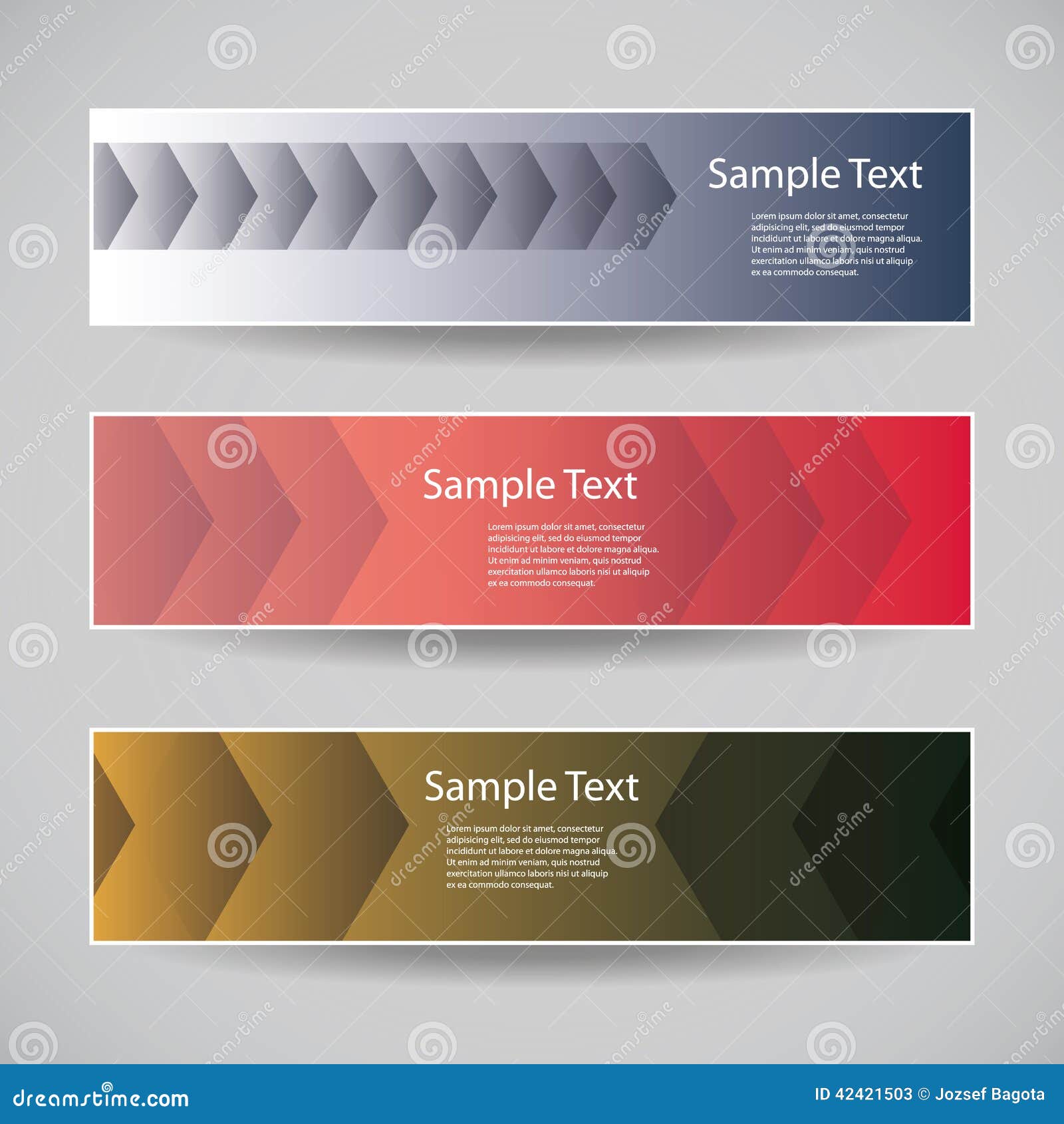 Banner or Header Designs with Abstract Pattern Stock Vector ...