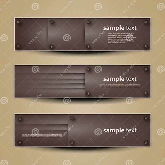 Banner or Header Designs stock vector. Illustration of design - 35379971