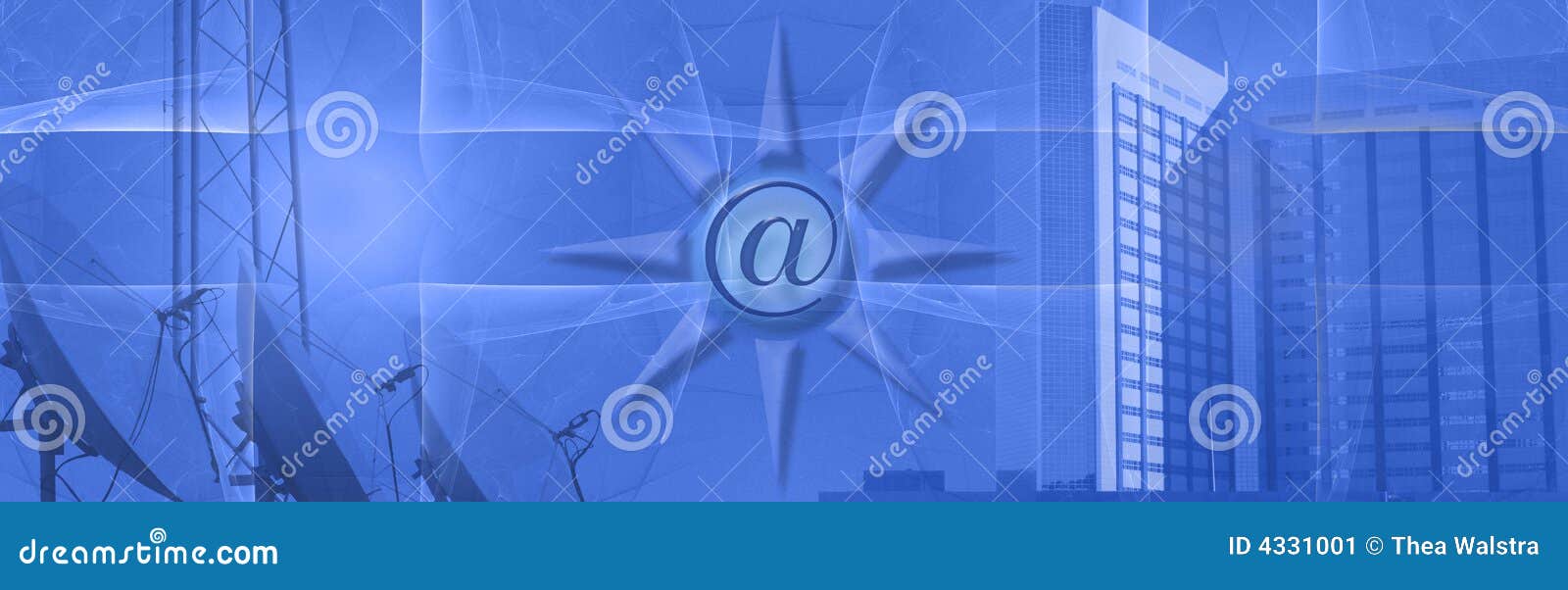 Banner / Header E-commerce and Communication Stock Image - Image of ...