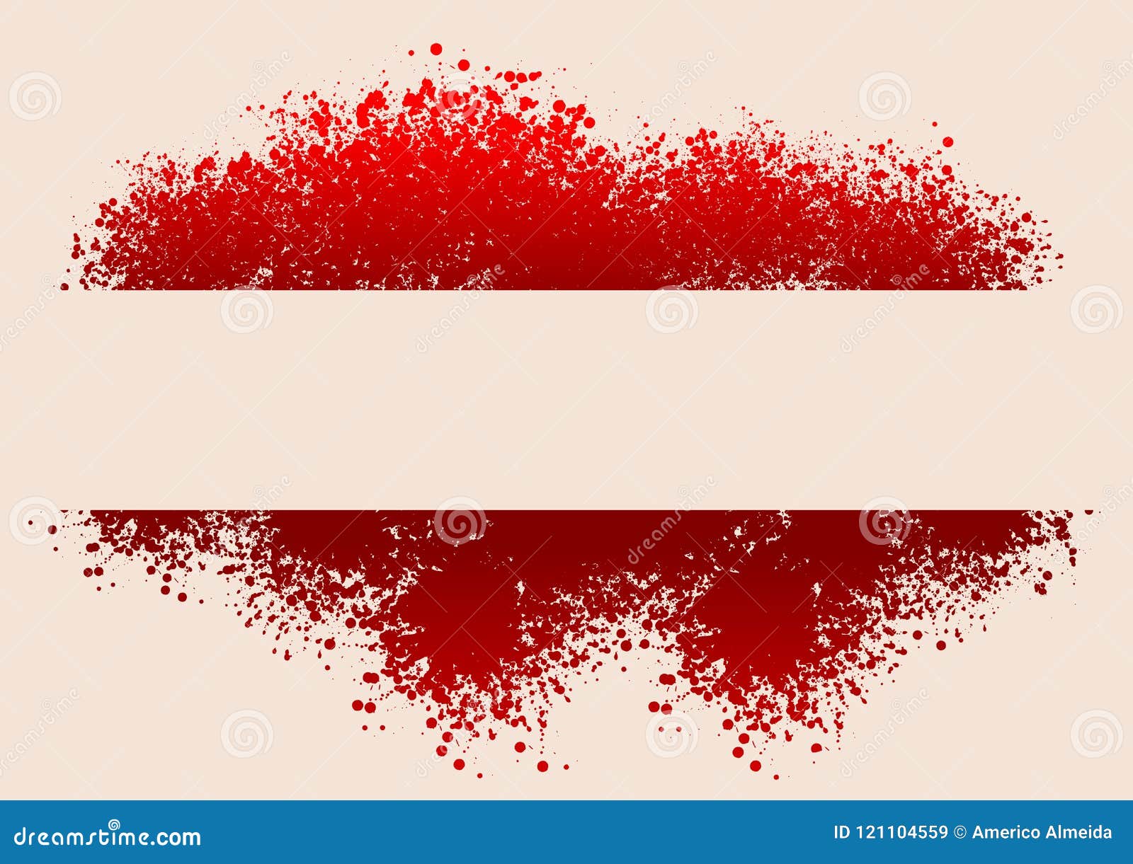Design with Ink or Blood Splash Stock Vector - Illustration of ...