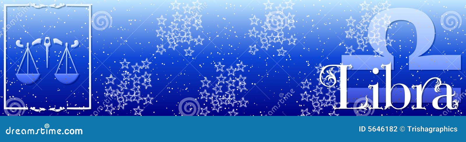 Banner Libra stock illustration. Illustration of earth - 5646182
