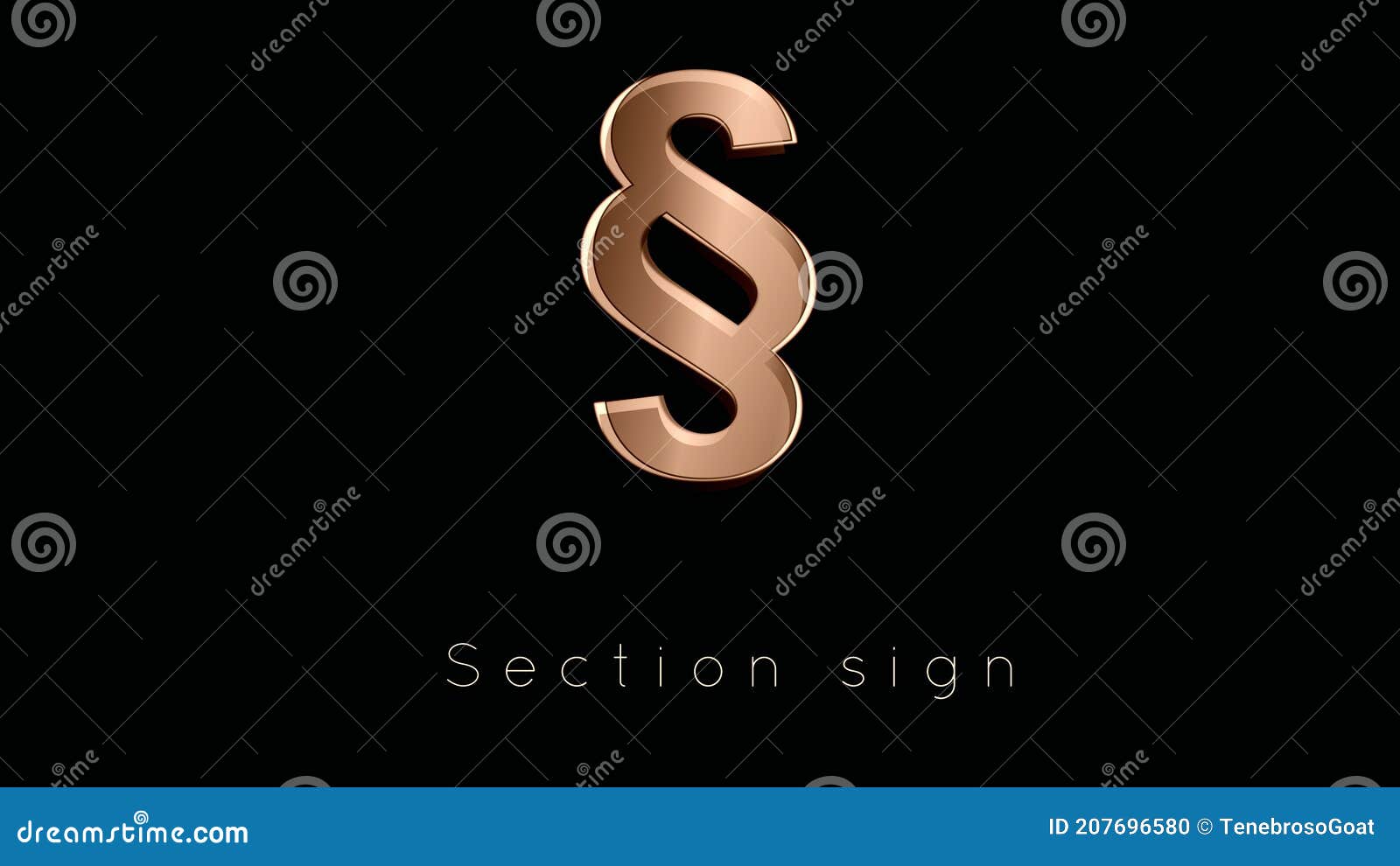 Banner, Logo, Poster. the Section Sign. a Symbol for Referencing ...