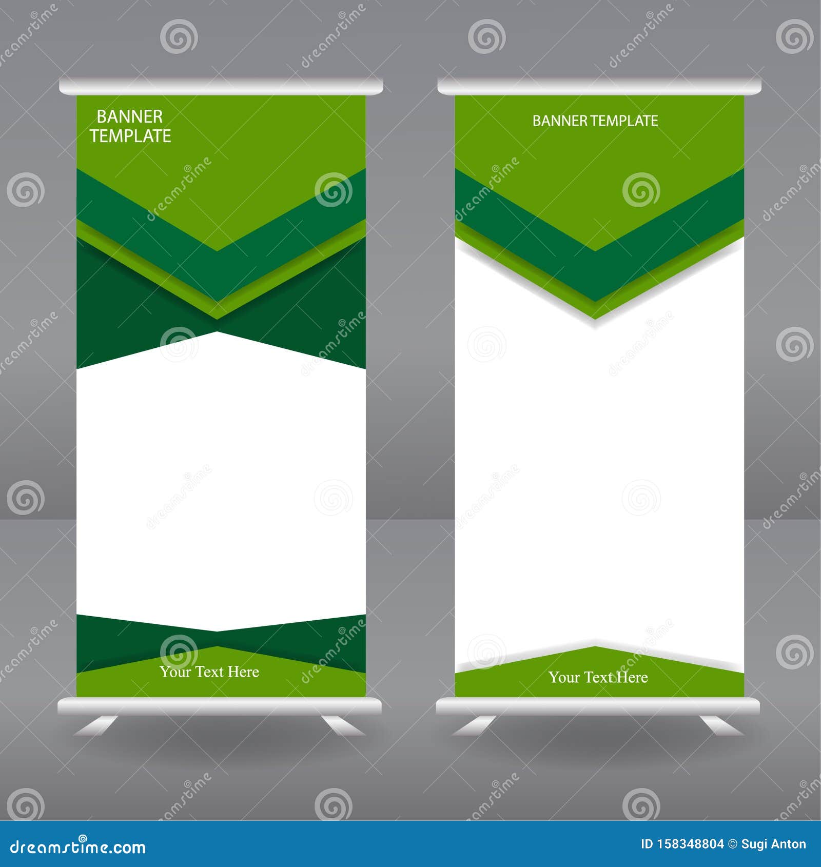 Banner X Banner Models, Basic RGB Stock Illustration - Illustration of ...