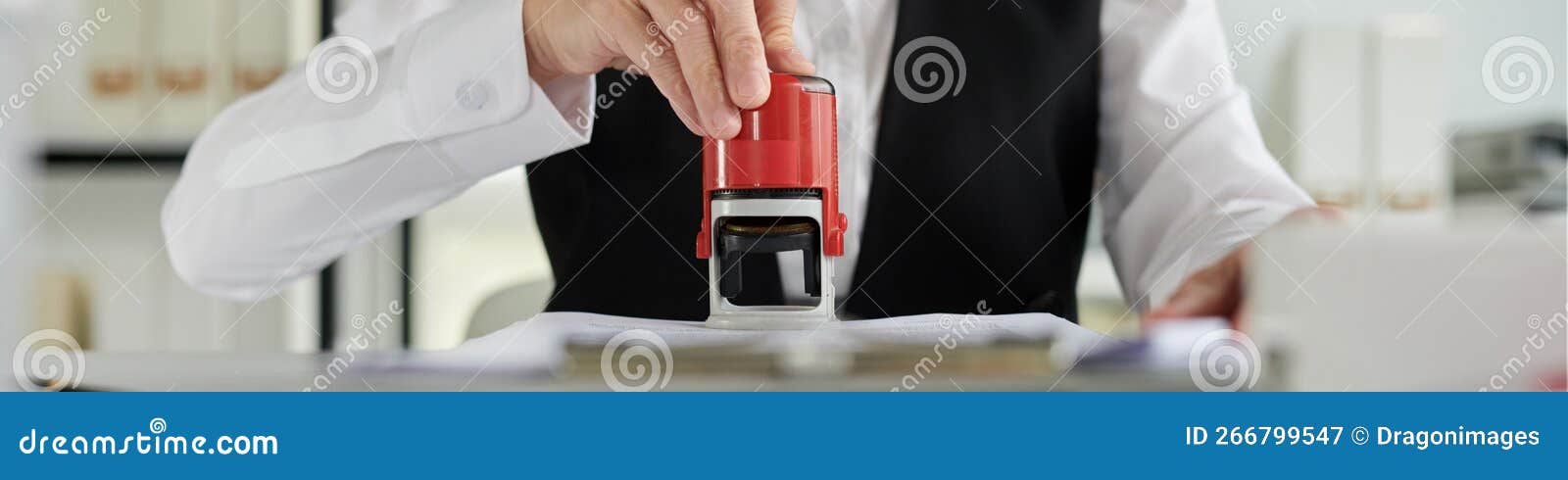 Setting Seal on Legal Document Stock Image - Image of document ...