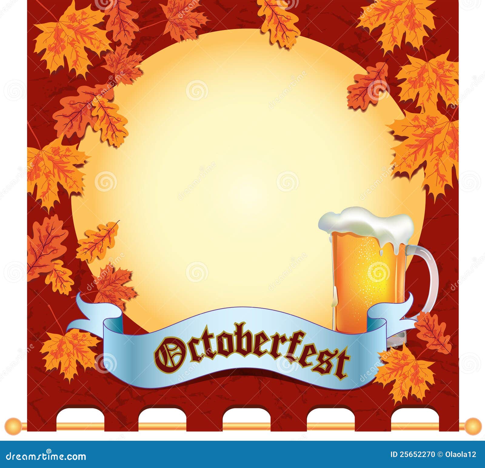 Banner Octoberfest editorial image. Illustration of single - 25652270
