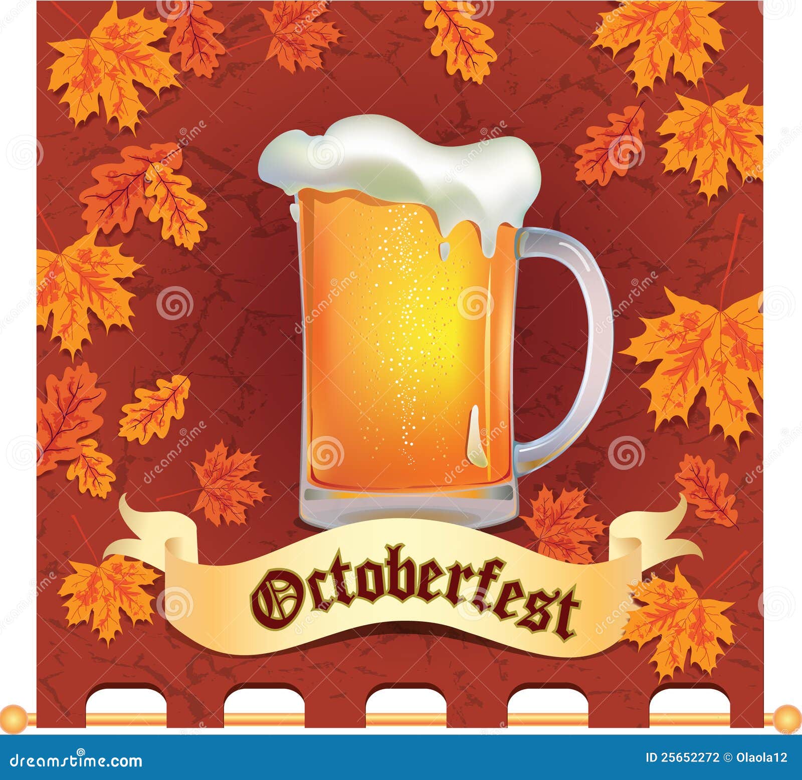 Banner Octoberfest editorial photography. Illustration of pint - 25652272