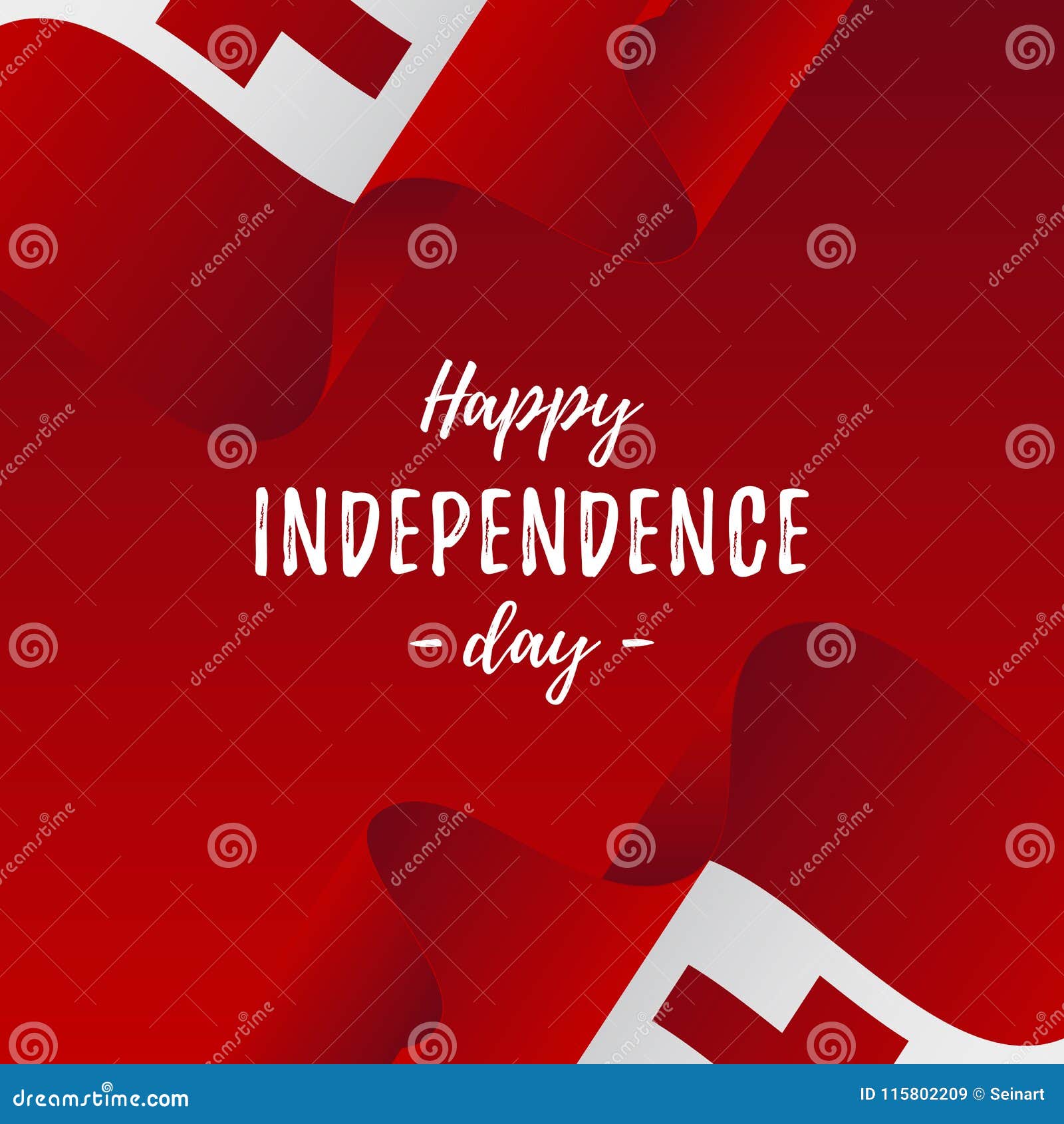 Banner or Poster of Tonga Independence Day Celebration. Tonga Flag ...