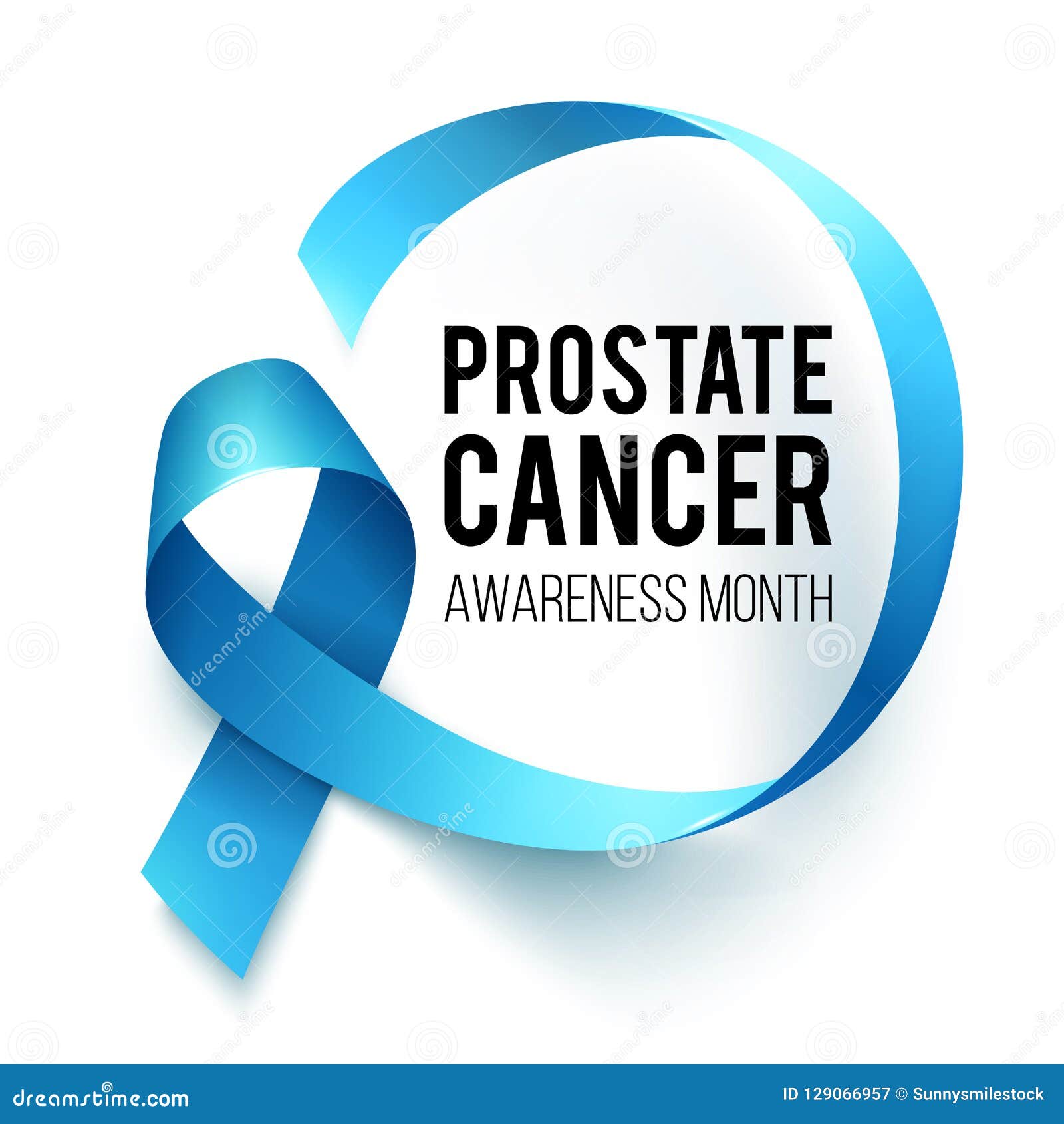 Banner For Prostate Cancer Awareness Month In November Poster With