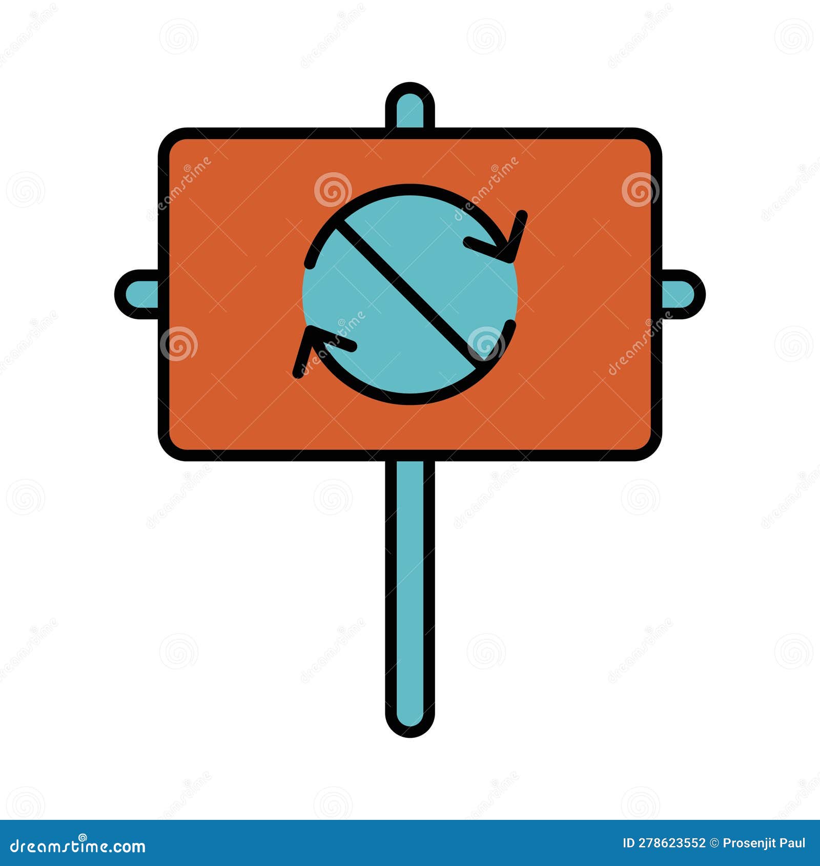 Banner, Protest, Demonstration Icon Stock Vector - Illustration of ...