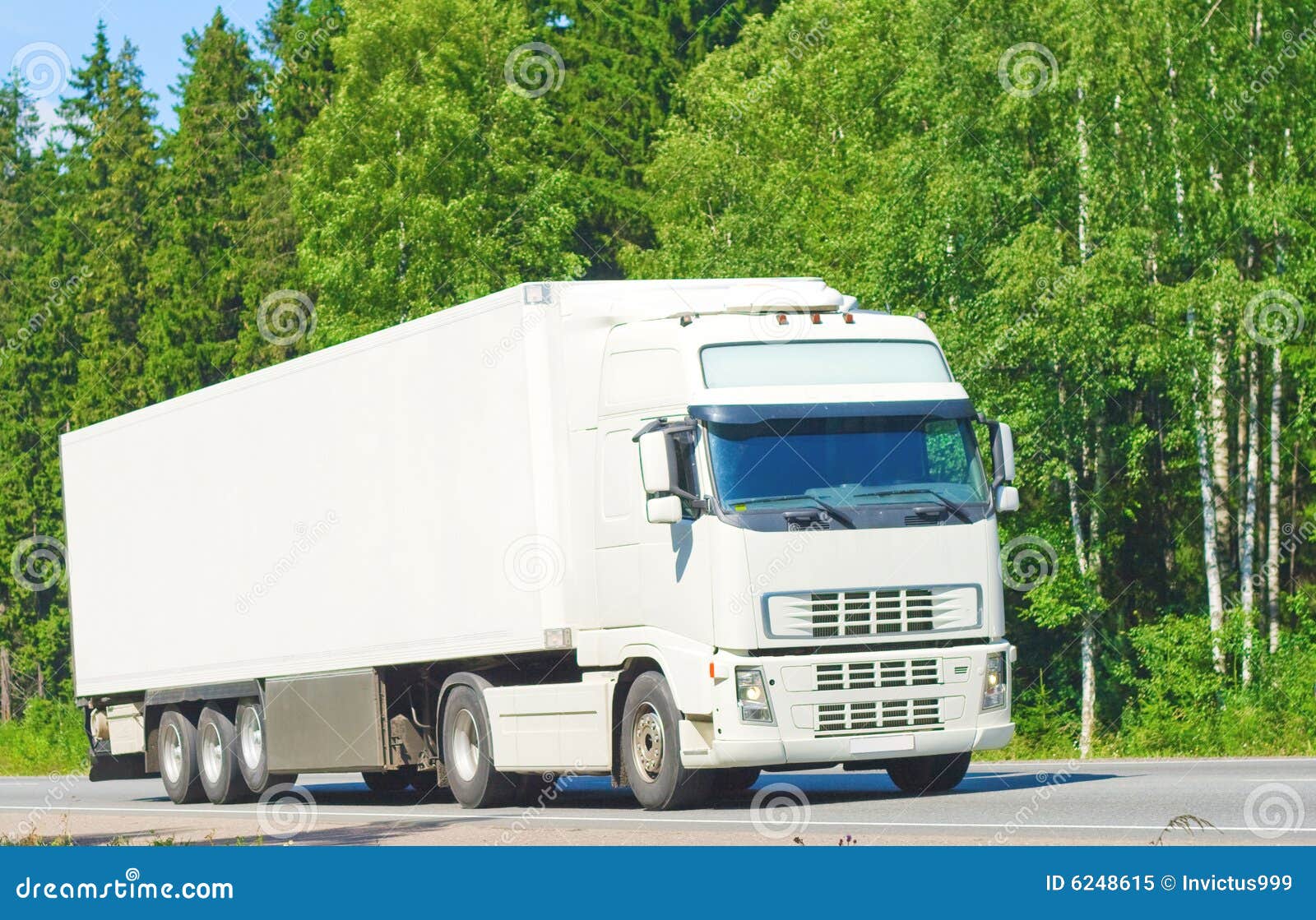 Banner ready blank truck stock image. Image of industry - 6248615