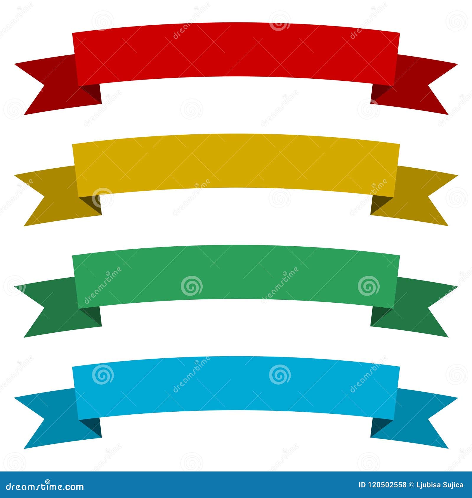 Banner Ribbon Flat Vector Design Stock Vector - Illustration of flat ... Banner Ribbon Flat Vector Design Stock Vector - Illustration of flat ...