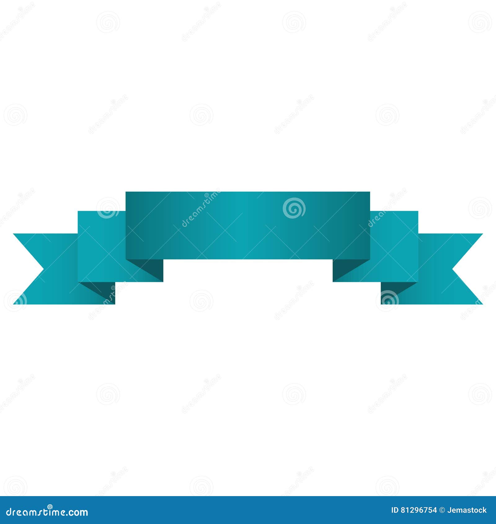 Banner Ribbon Ocean Blue Graphic Stock Vector - Illustration of ...