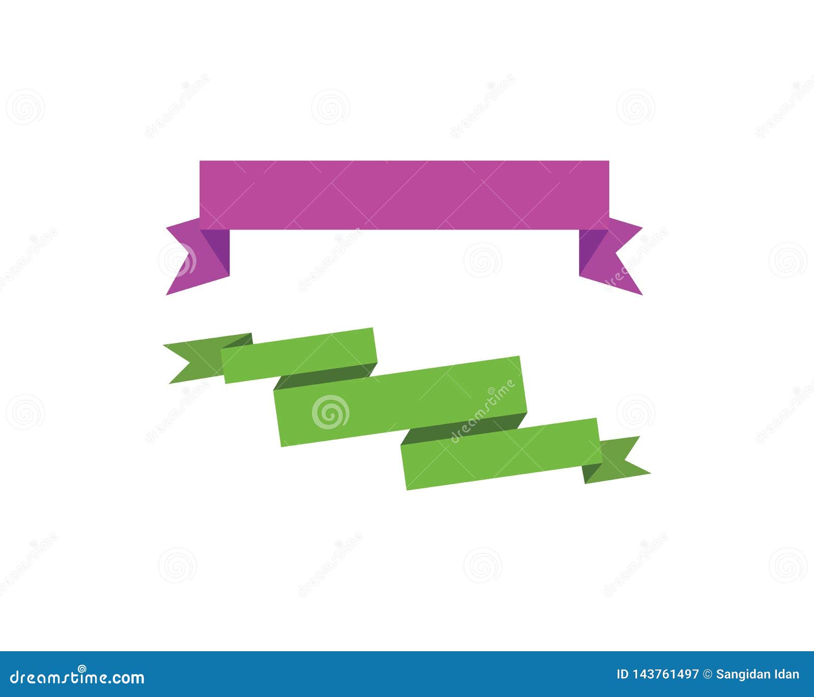 Banner,ribbon for Representing Label Tags Vector Design Stock Vector ...