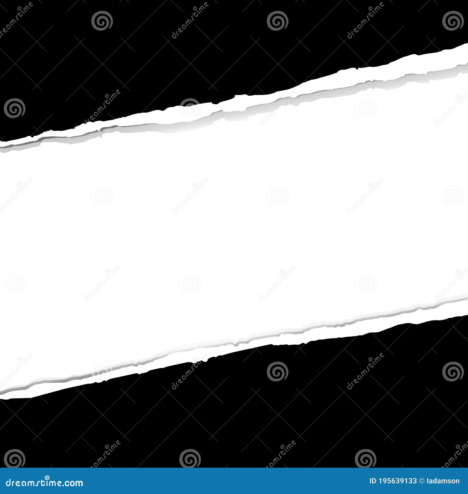 Banner with Ripped Paper stock vector. Illustration of canvas - 195639133