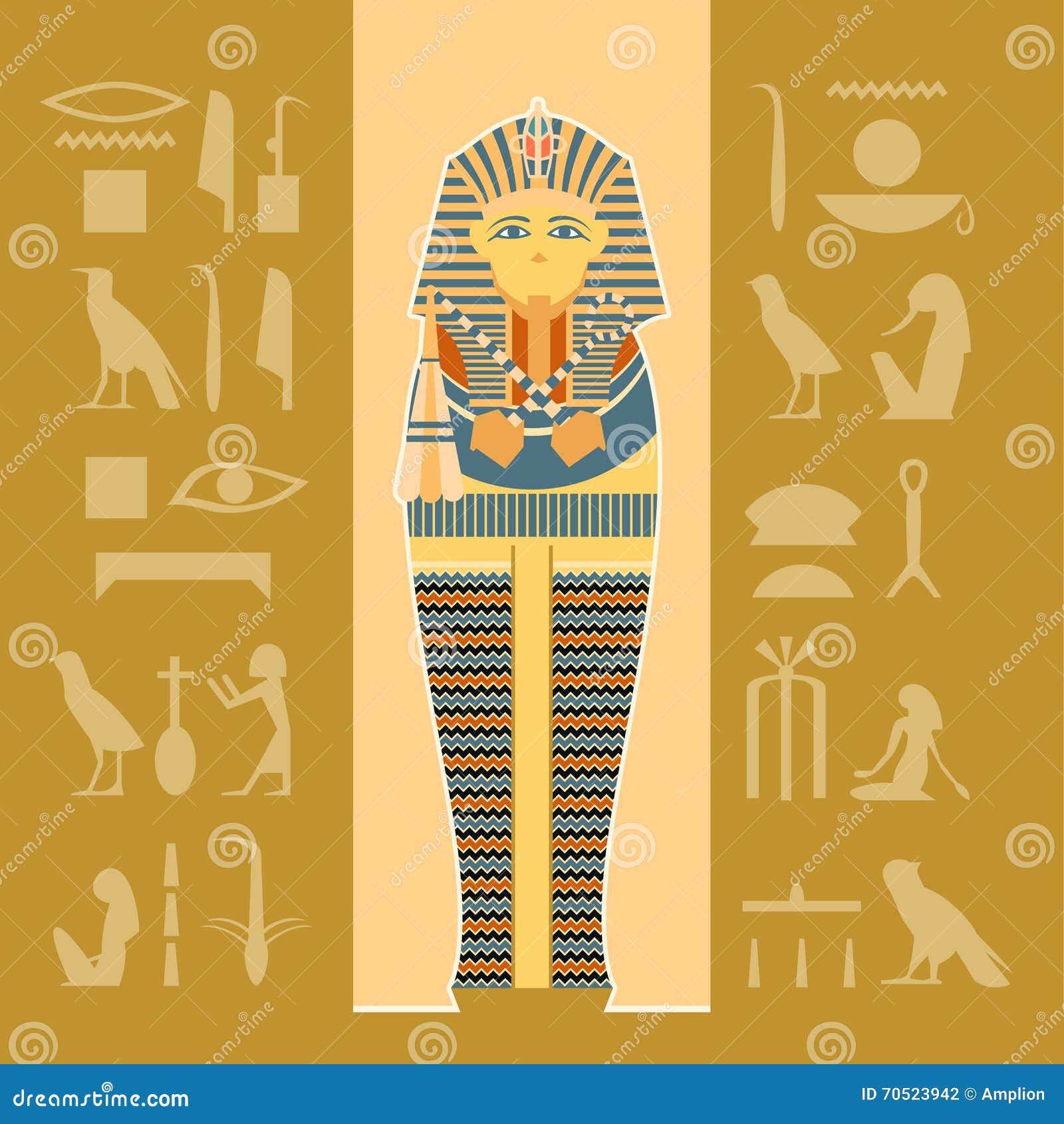 Egyptian Sarcophagus Patterns