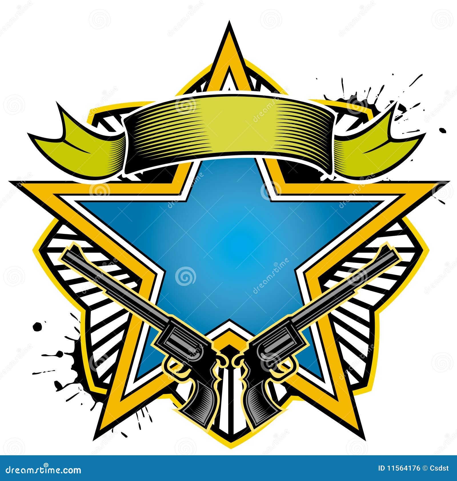 Banner shield stock vector. Illustration of design, signboard - 11564176