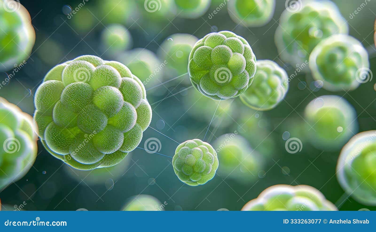 Banner Showcasing Oxygen Producing Marine Microalgae for Environmental ...