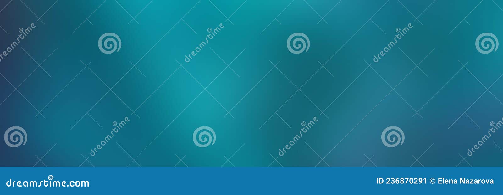 Banner with Smooth Turquoise Colors Gradient Background Stock Image ...