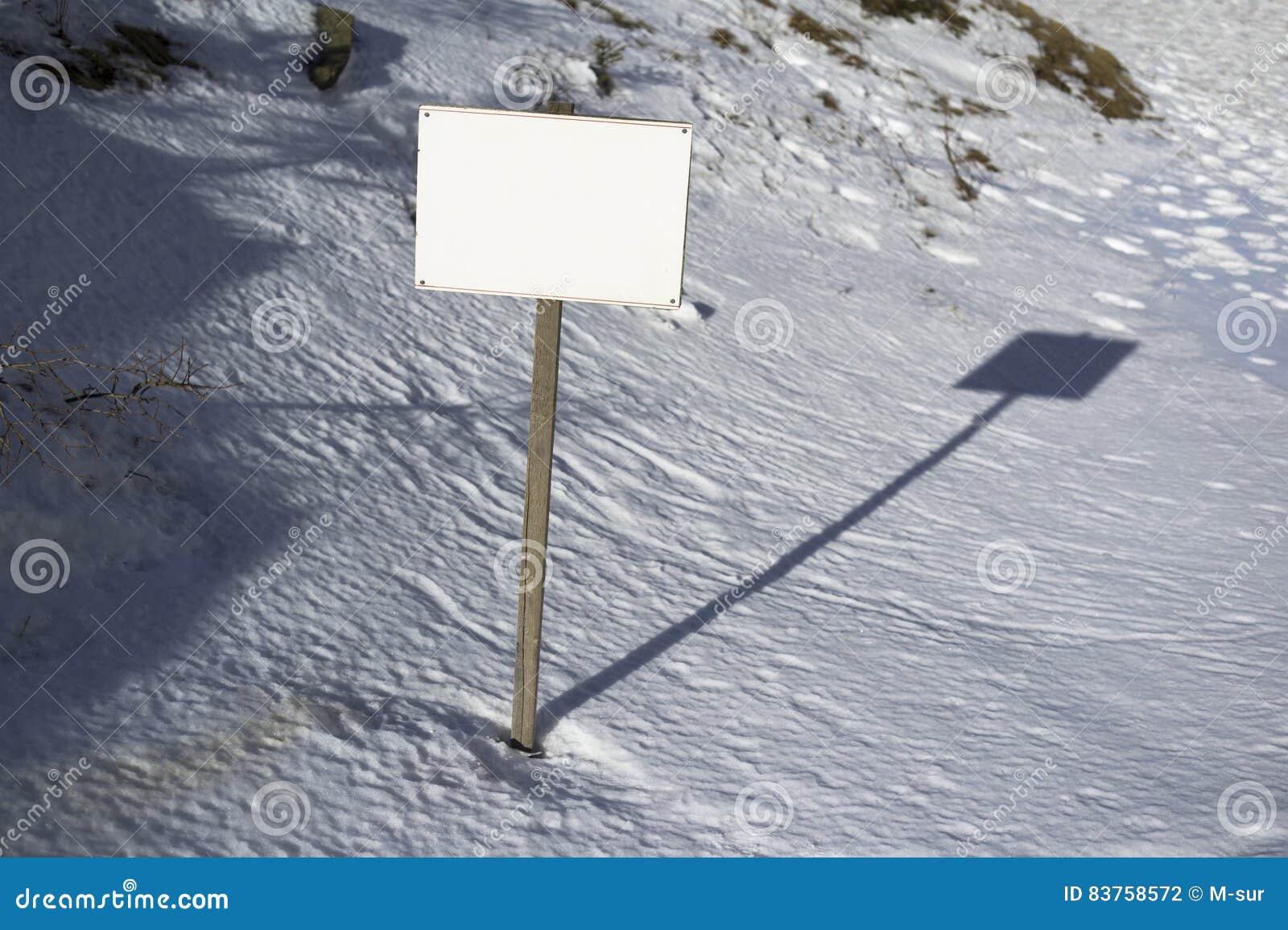 Banner, snow and winter stock photo. Image of season - 83758572