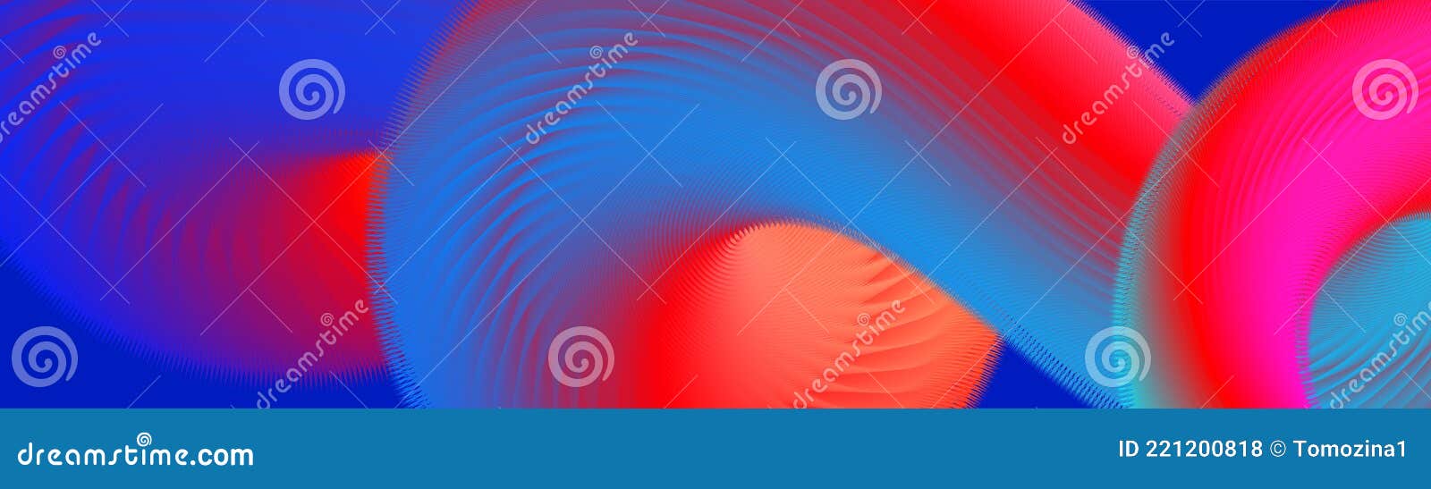 Banner with Spiral. Background with Curve Shape Stock Vector ...