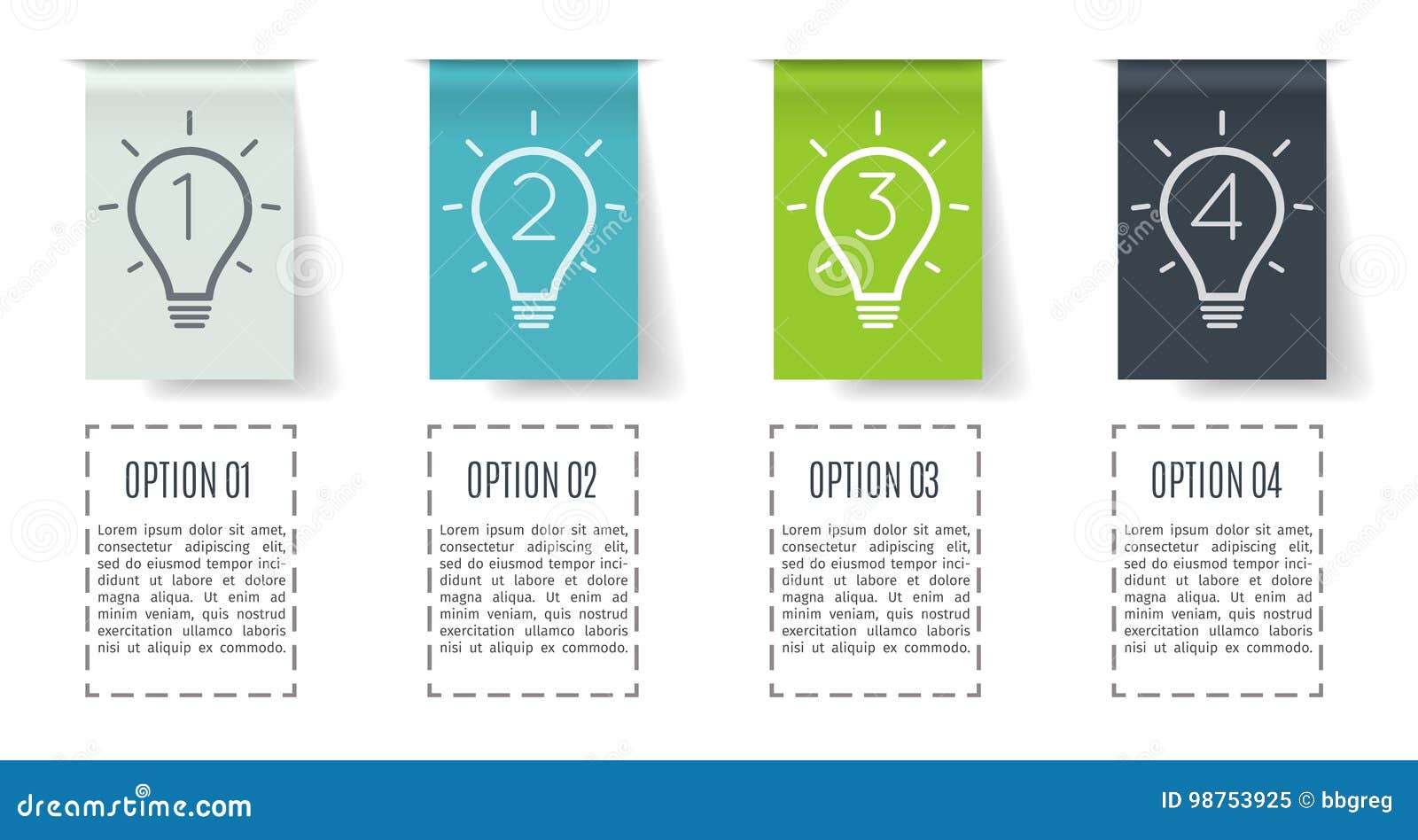 Banner Steps Business Infographic Template with Step Up Options. Stock ...