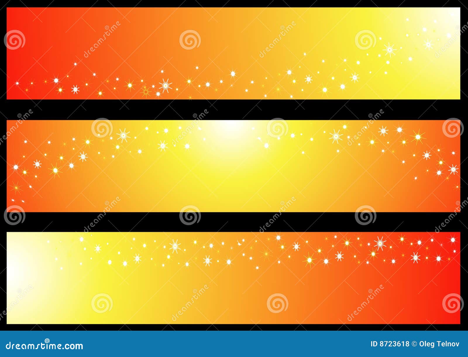Banner with Sun stock vector. Illustration of vivid, abstract - 8723618