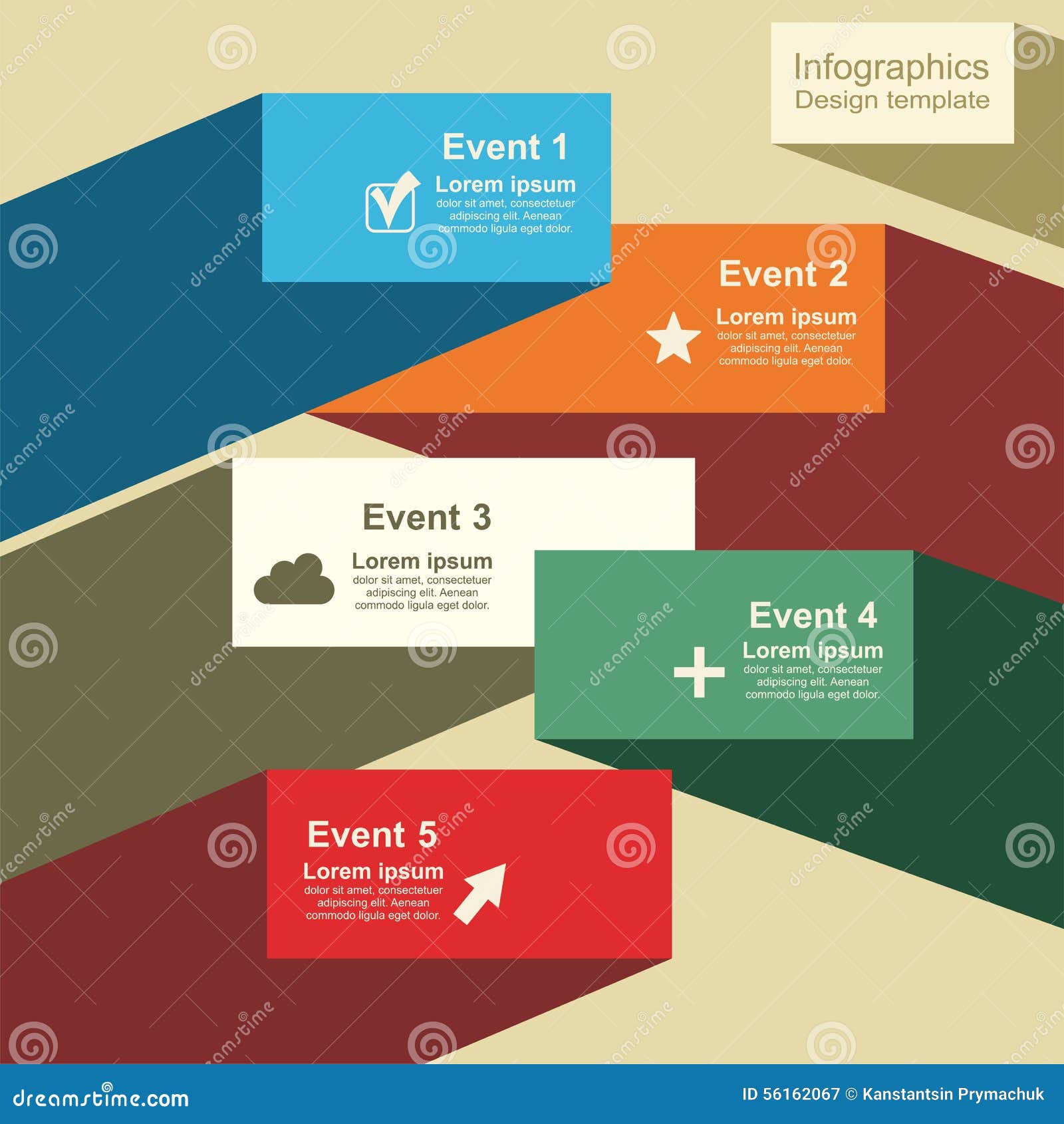 Banner Template with Place for Your Text. Vector Stock Vector ...