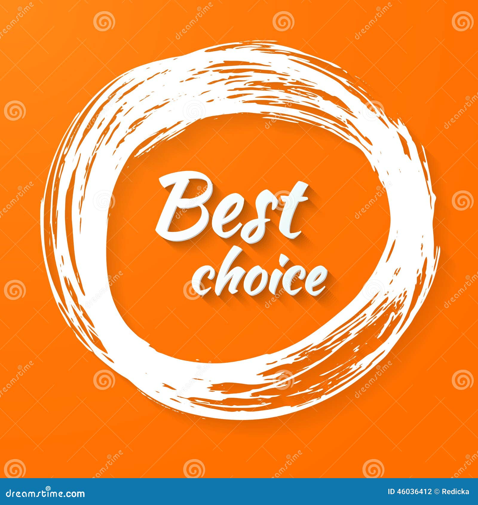 Banner with Text - Best Choice. Stock Vector - Illustration of isolated ...