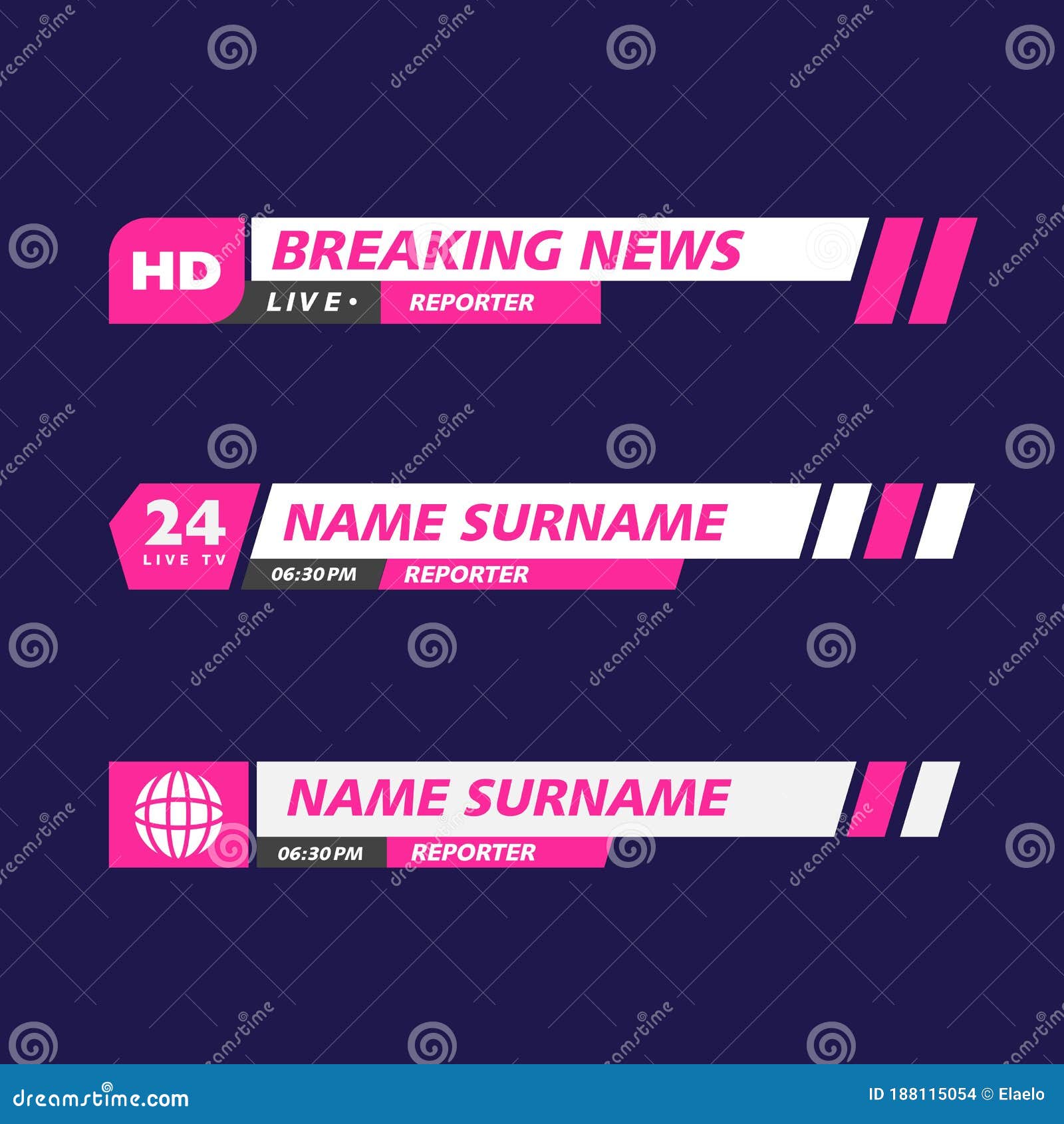 Banner TV Vector Icon Illustration Stock Vector - Illustration of ...