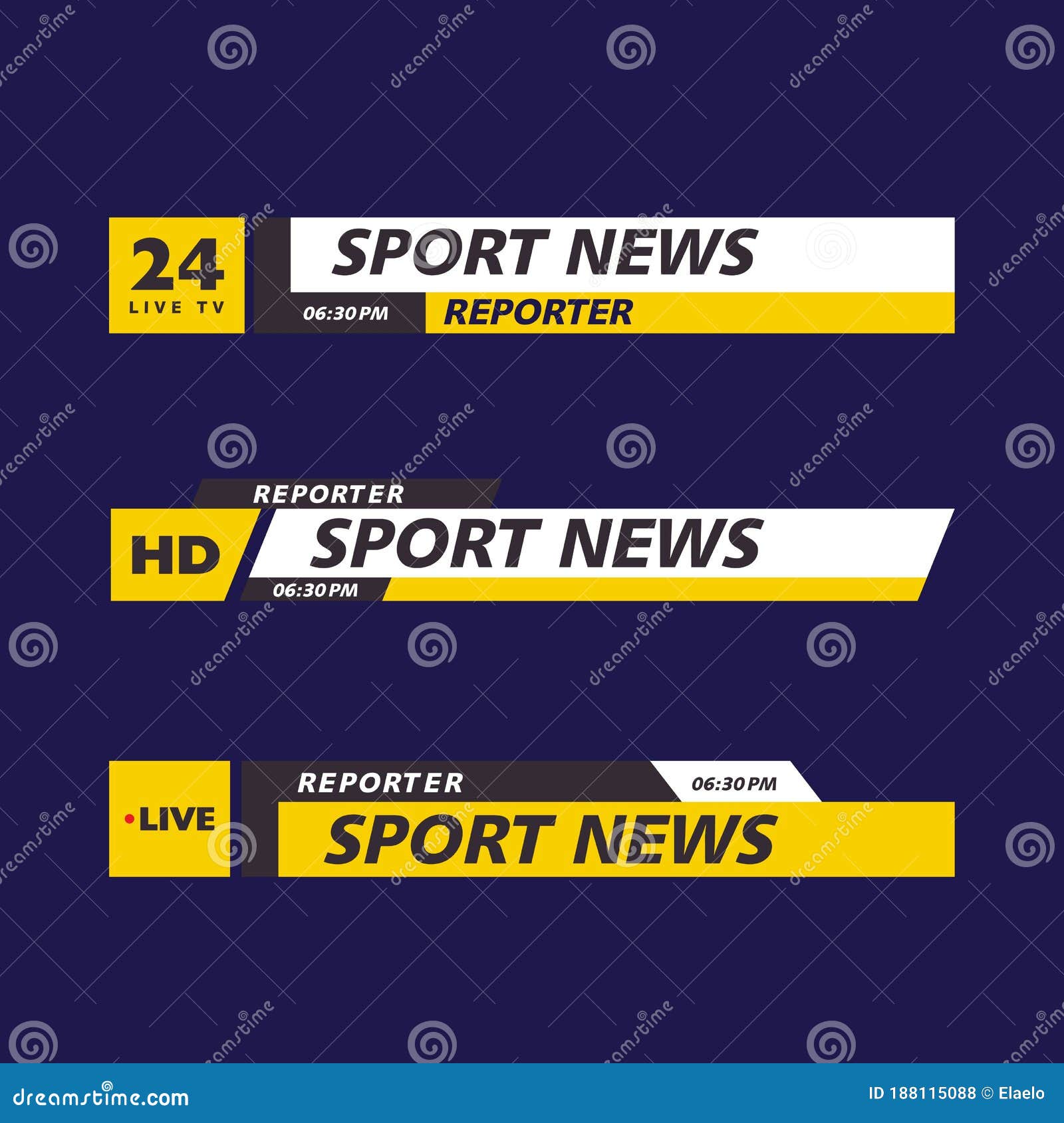 Banner TV Vector Icon Illustration Stock Vector - Illustration of ...