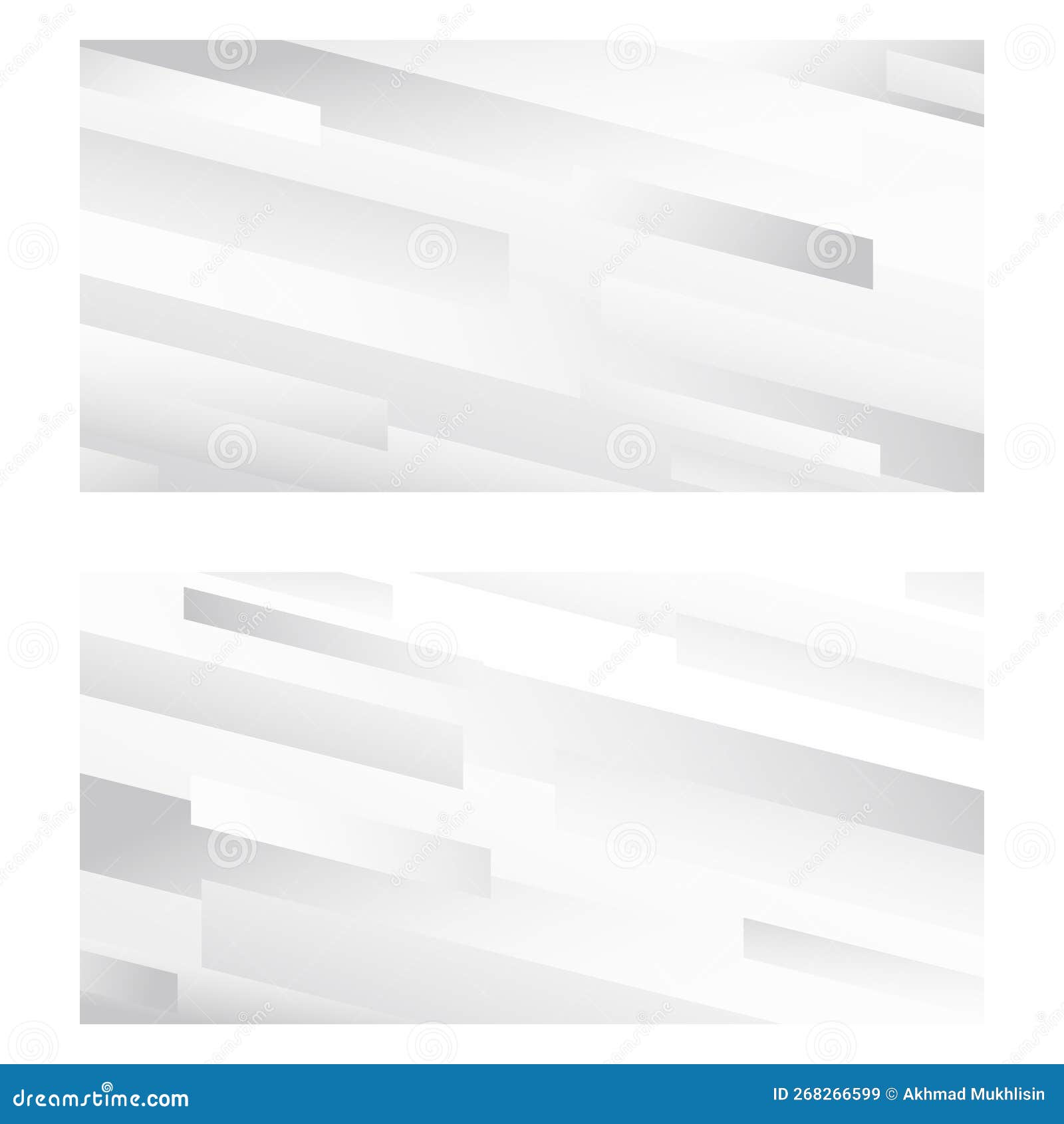 Gray Color Abstract Shapes Background. Template for Banner Design, Web ...