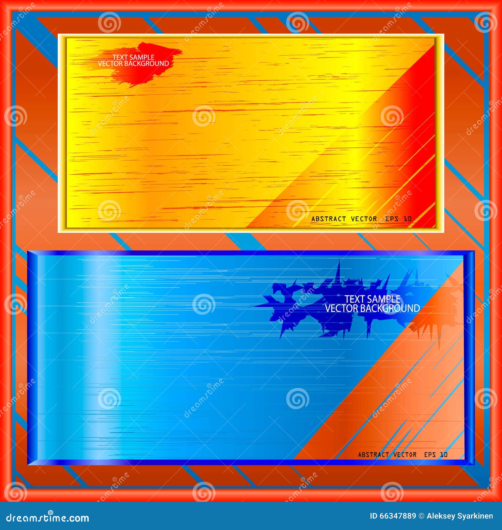 Banner Under Text with Wood Texture. Stock Vector - Illustration of ...