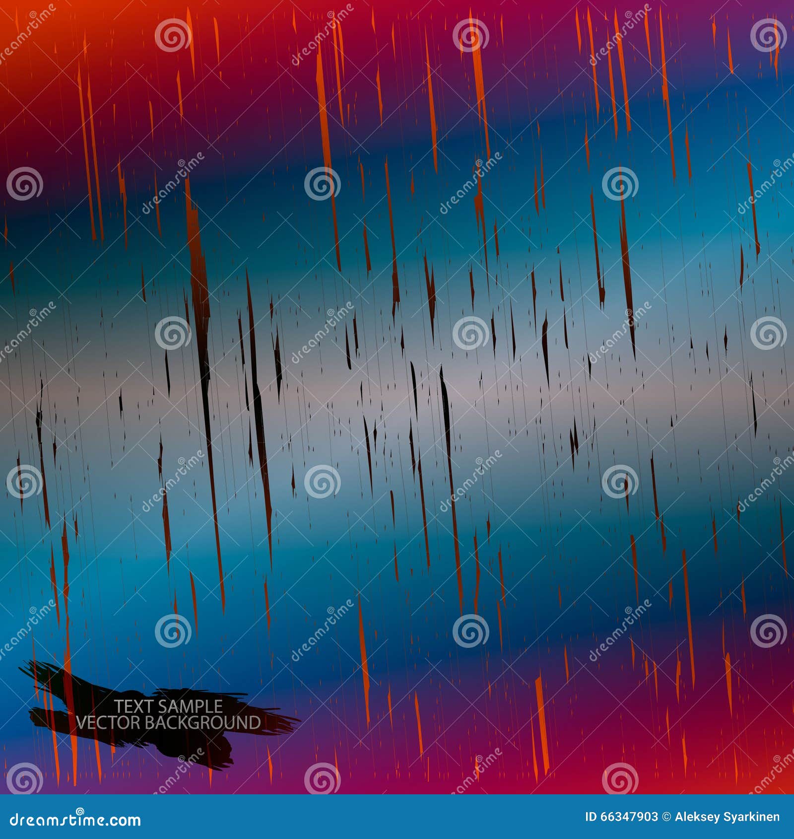 Banner Under Text with Wood Texture. Stock Vector - Illustration of ...