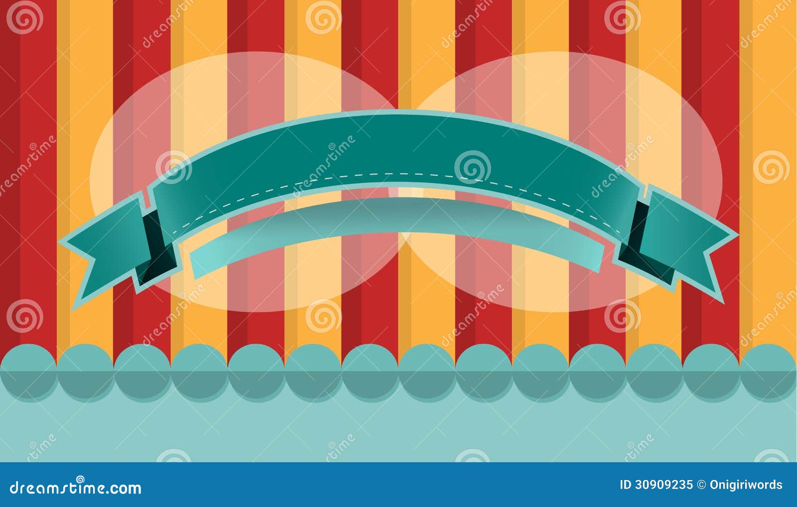 Banner stock vector. Illustration of retro, sign, card - 30909235