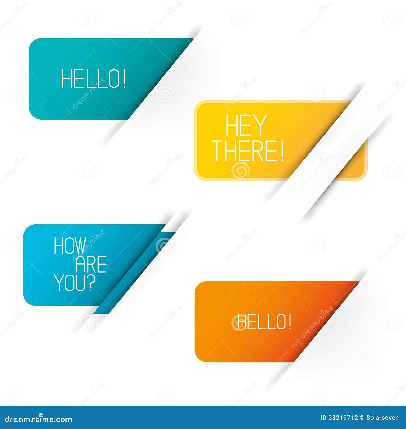 Banner Vector Elements stock vector. Illustration of element - 33219712