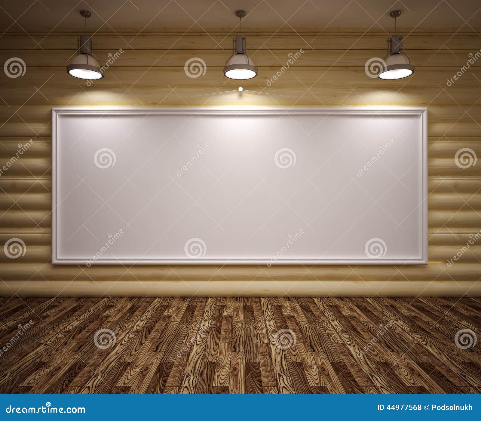 Banner on wall stock photo. Image of realistically, element - 44977568