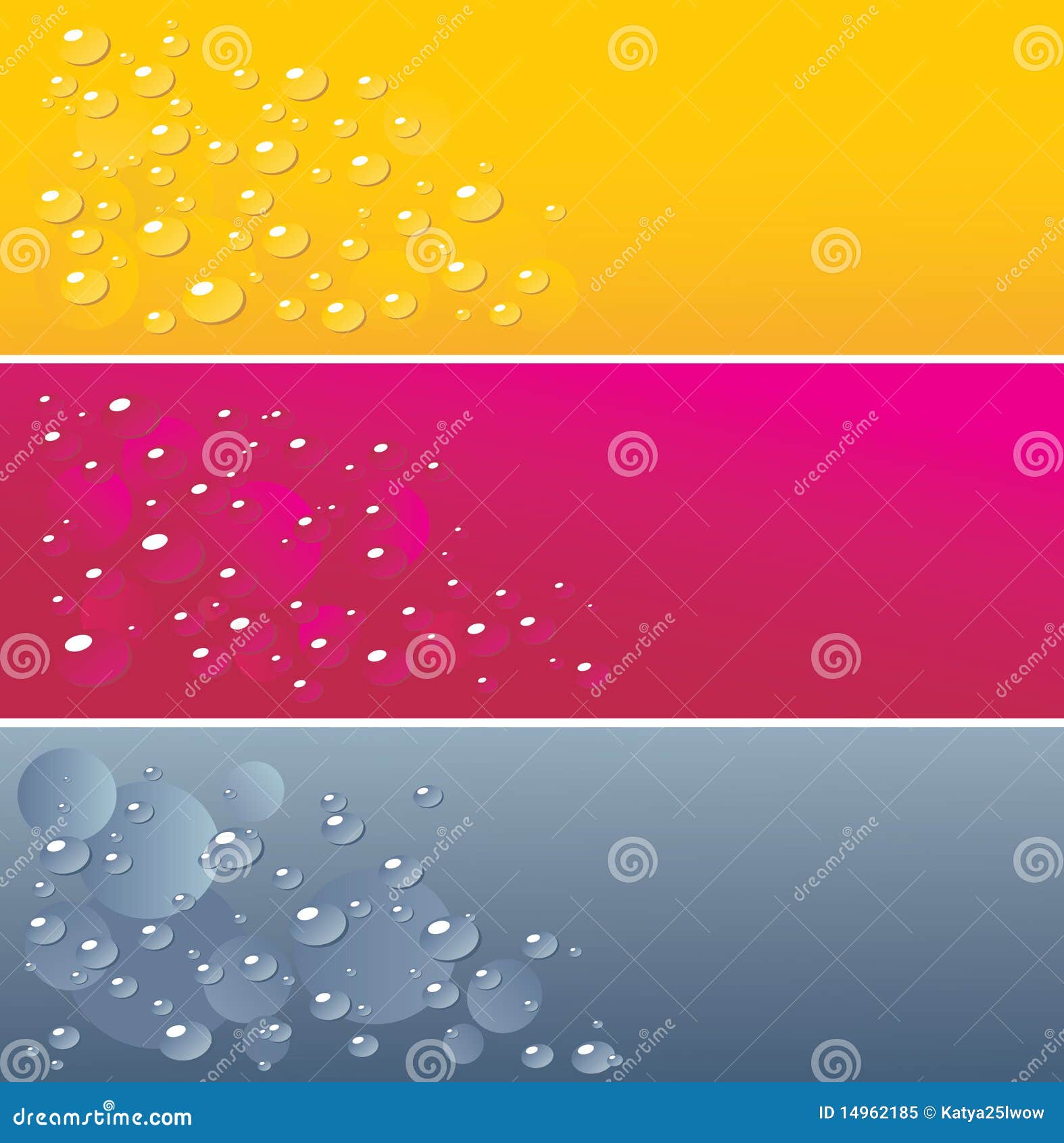 Banner for web with drop stock vector. Illustration of clear - 14962185