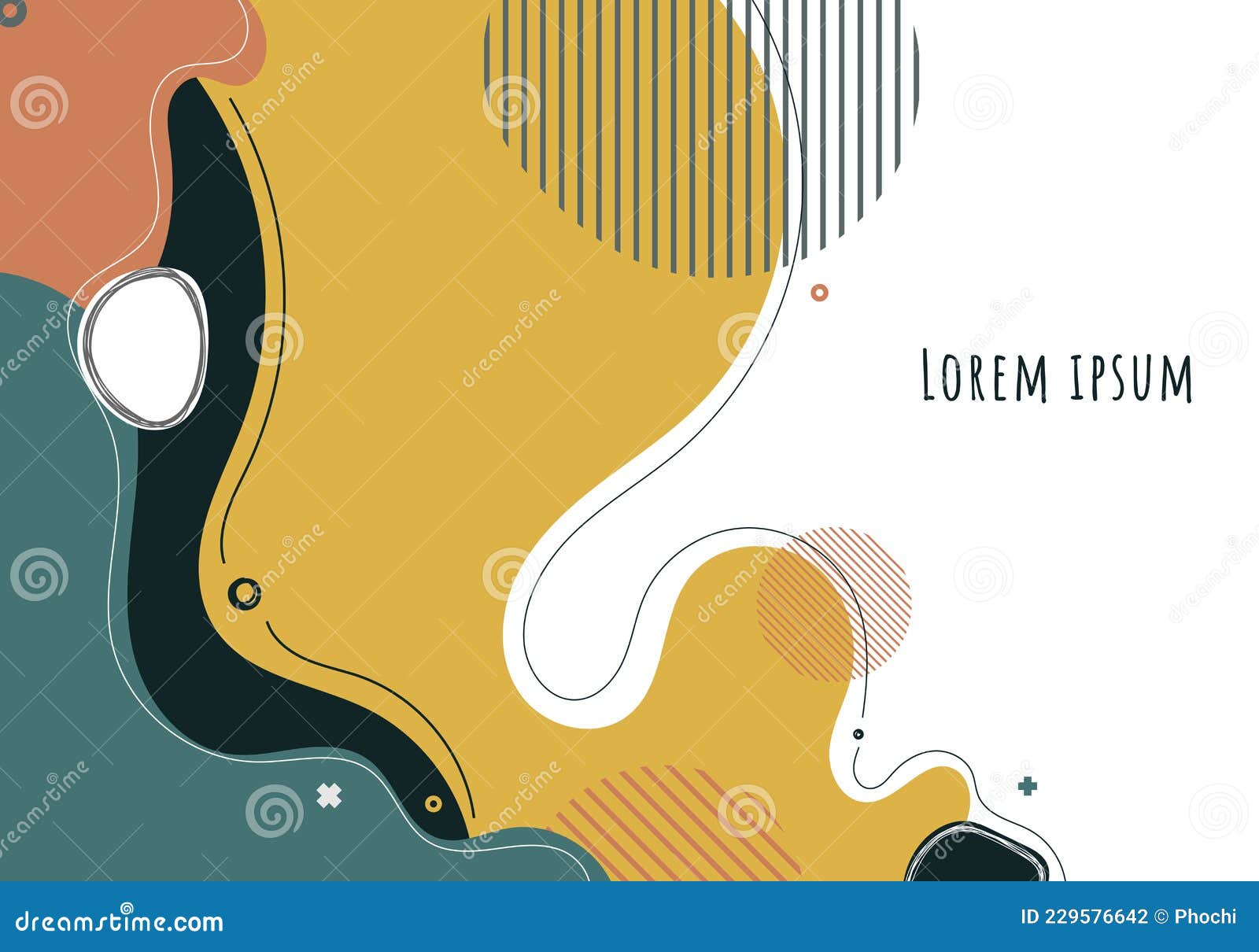 Yellow Organic Texture Cartoon Vector | CartoonDealer.com #79820339