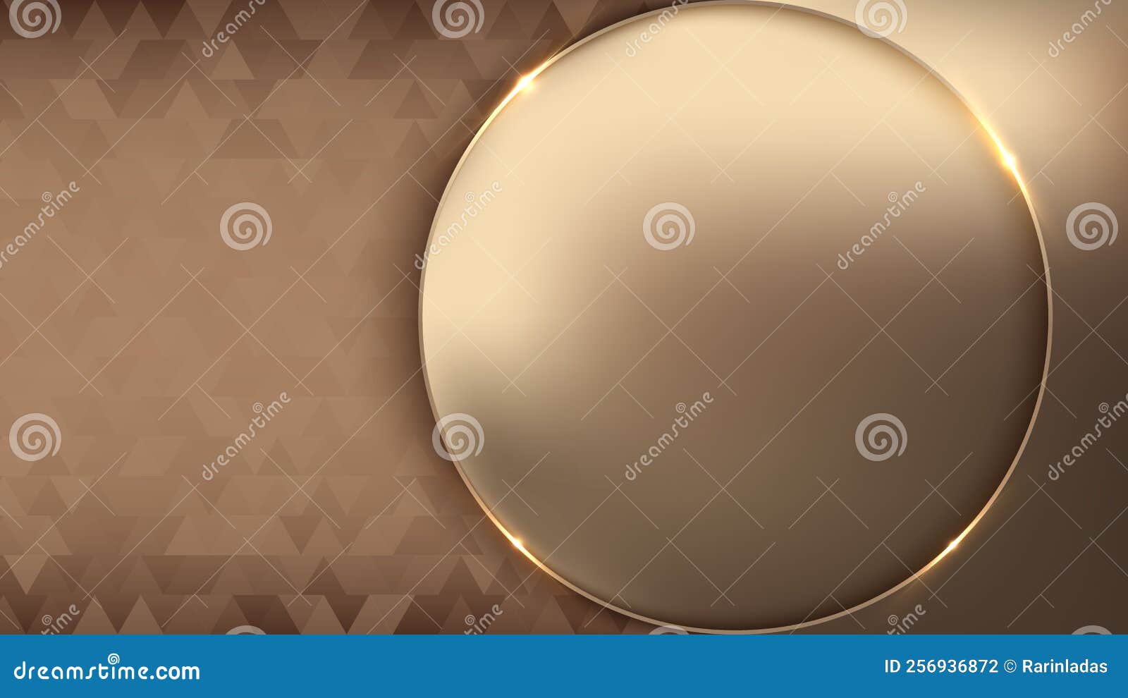 Brown Triangles Wallpaper With Grudge Texture Vector Illustration ...